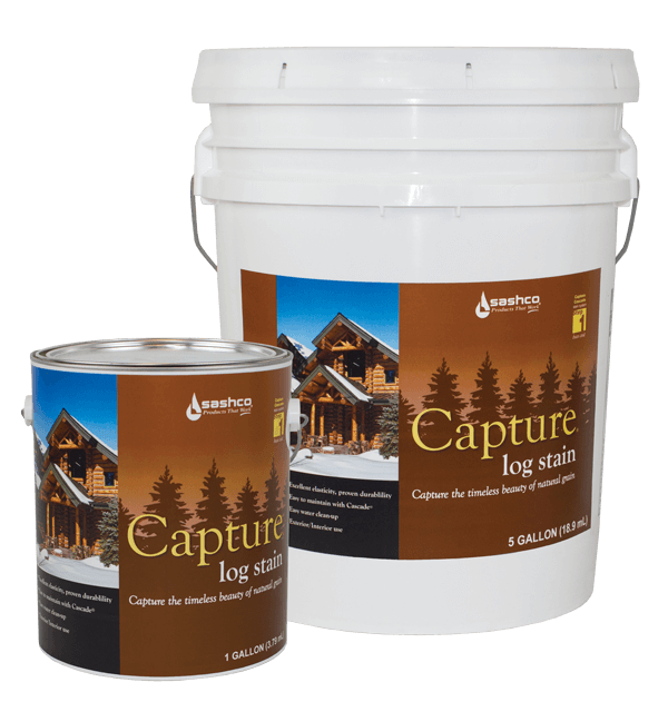 Log Stain & Timber Stain Sashco High performance Capture