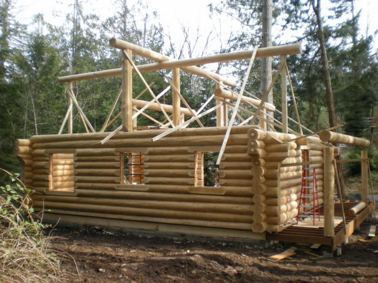 On-Site Construction - Norse Log Homes | Custom Log Homes, Log Home ...