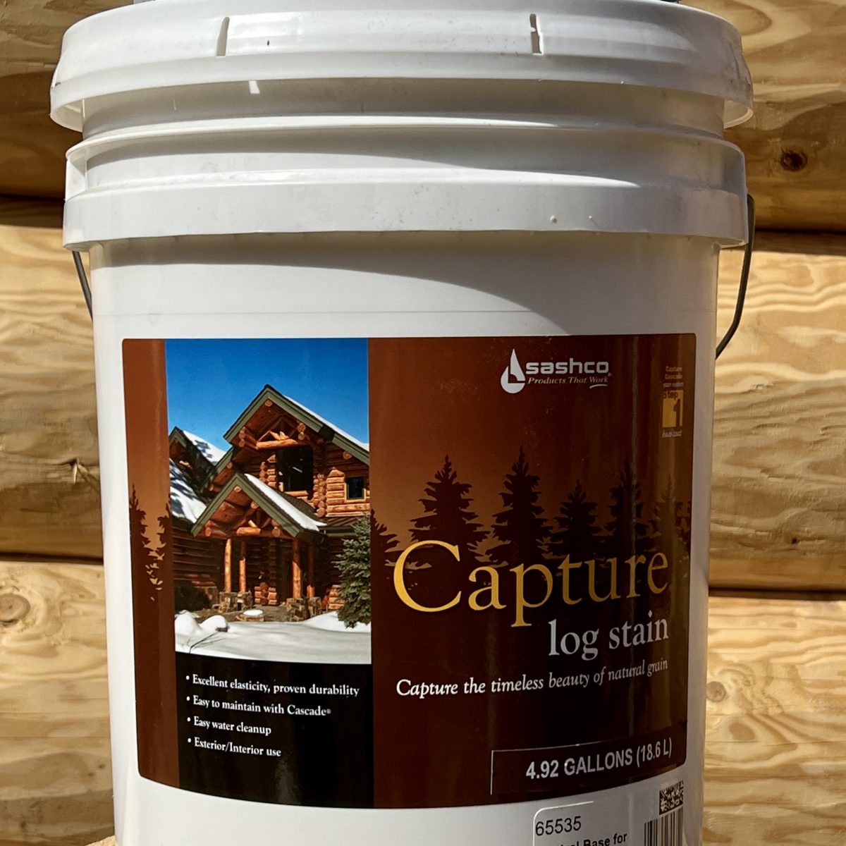 Transformation® Log and Timber Neutral Base - Norse Log Homes | Custom ...